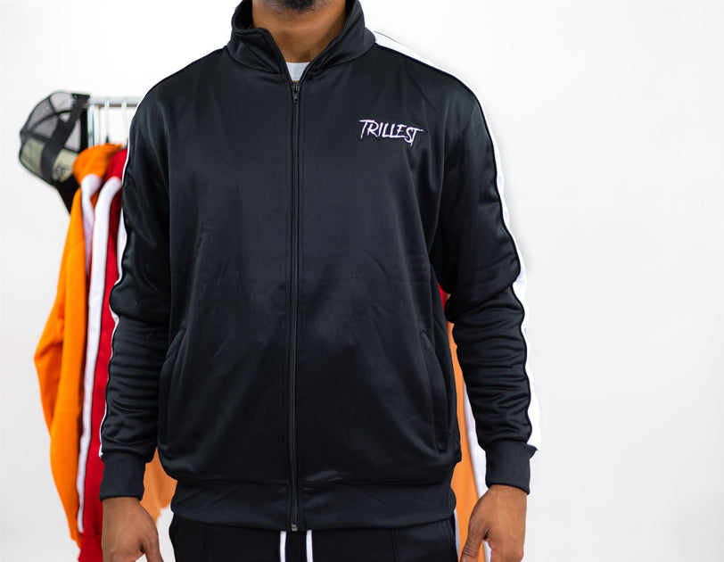 Trillest Signature Black Track Jacket – Trillest Co